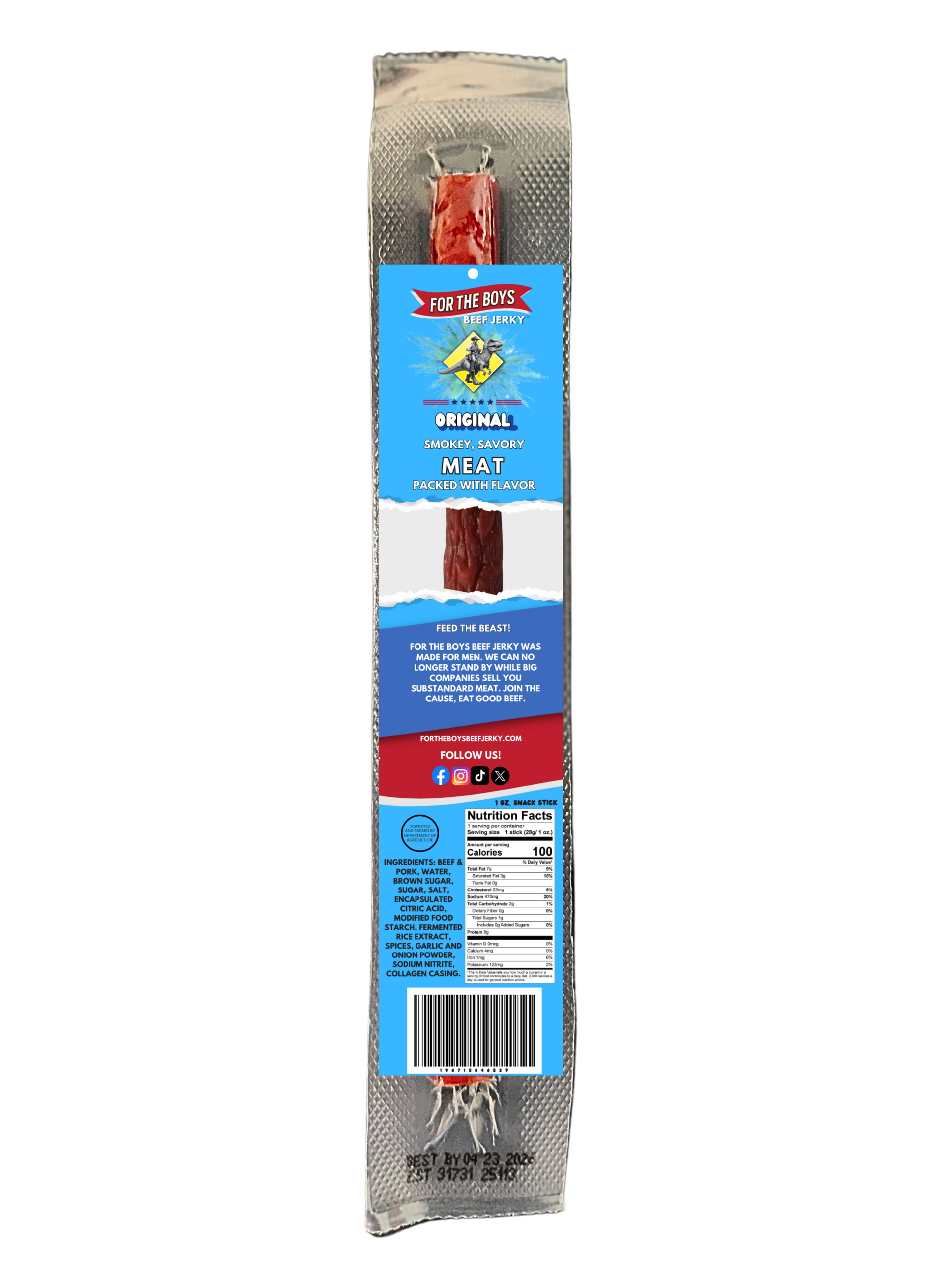 Beef Sticks – For The Boys Beef Jerky