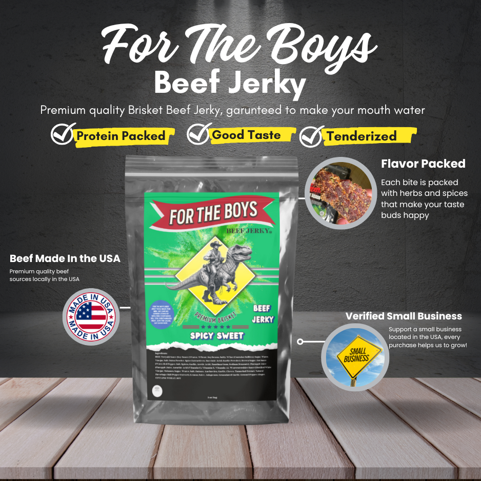 For The Boys Beef Jerky