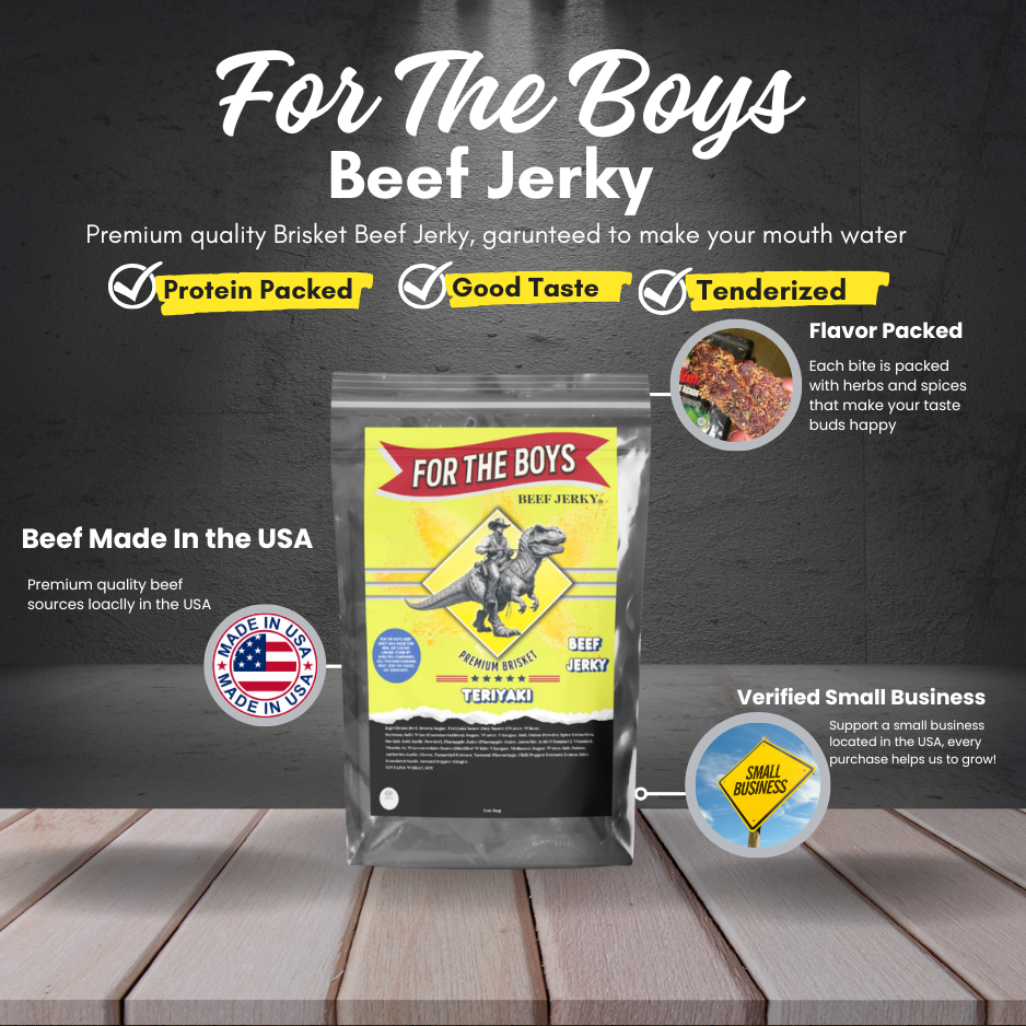 For The Boys Beef Jerky