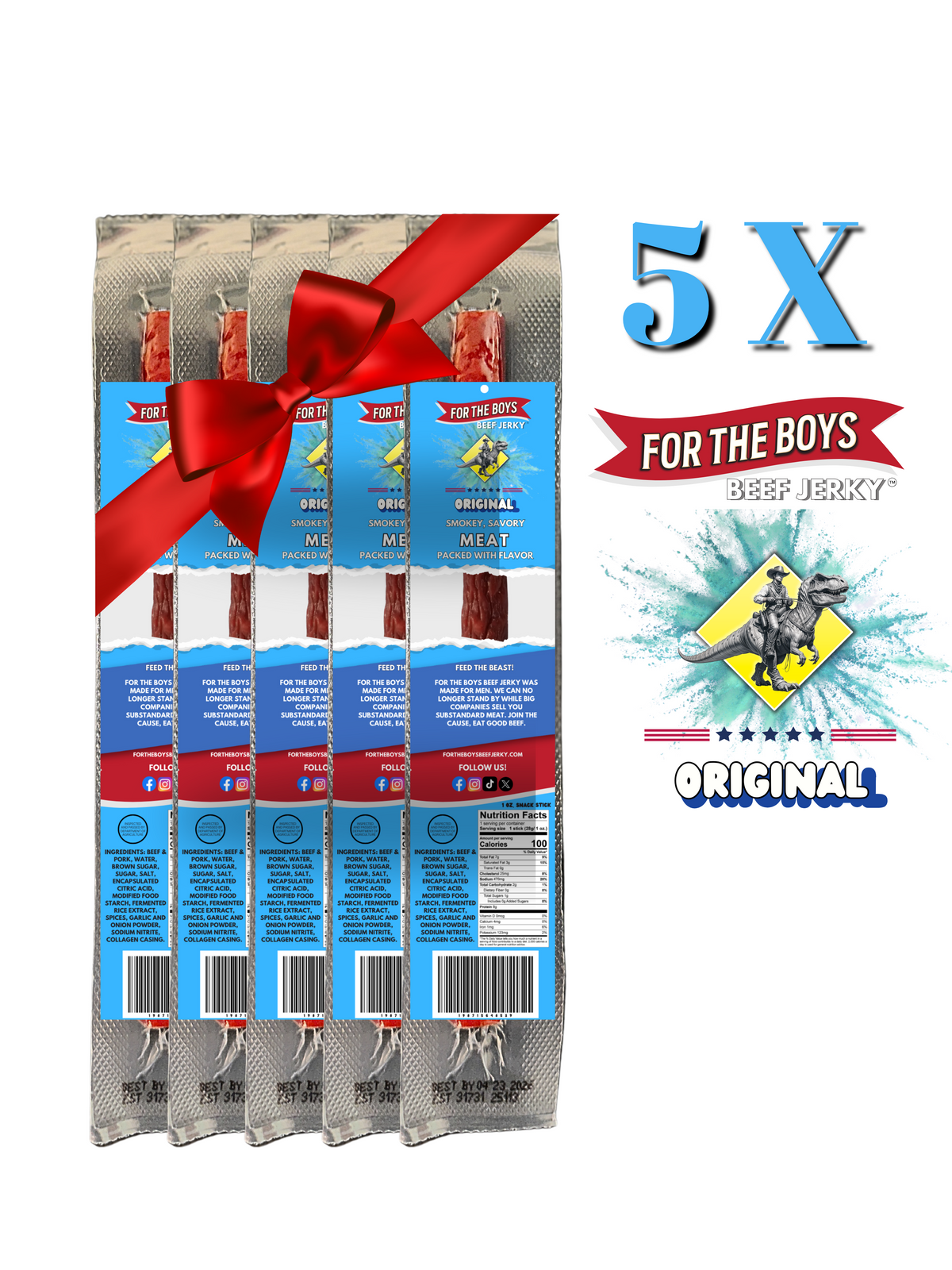 Beef Sticks – For The Boys Beef Jerky