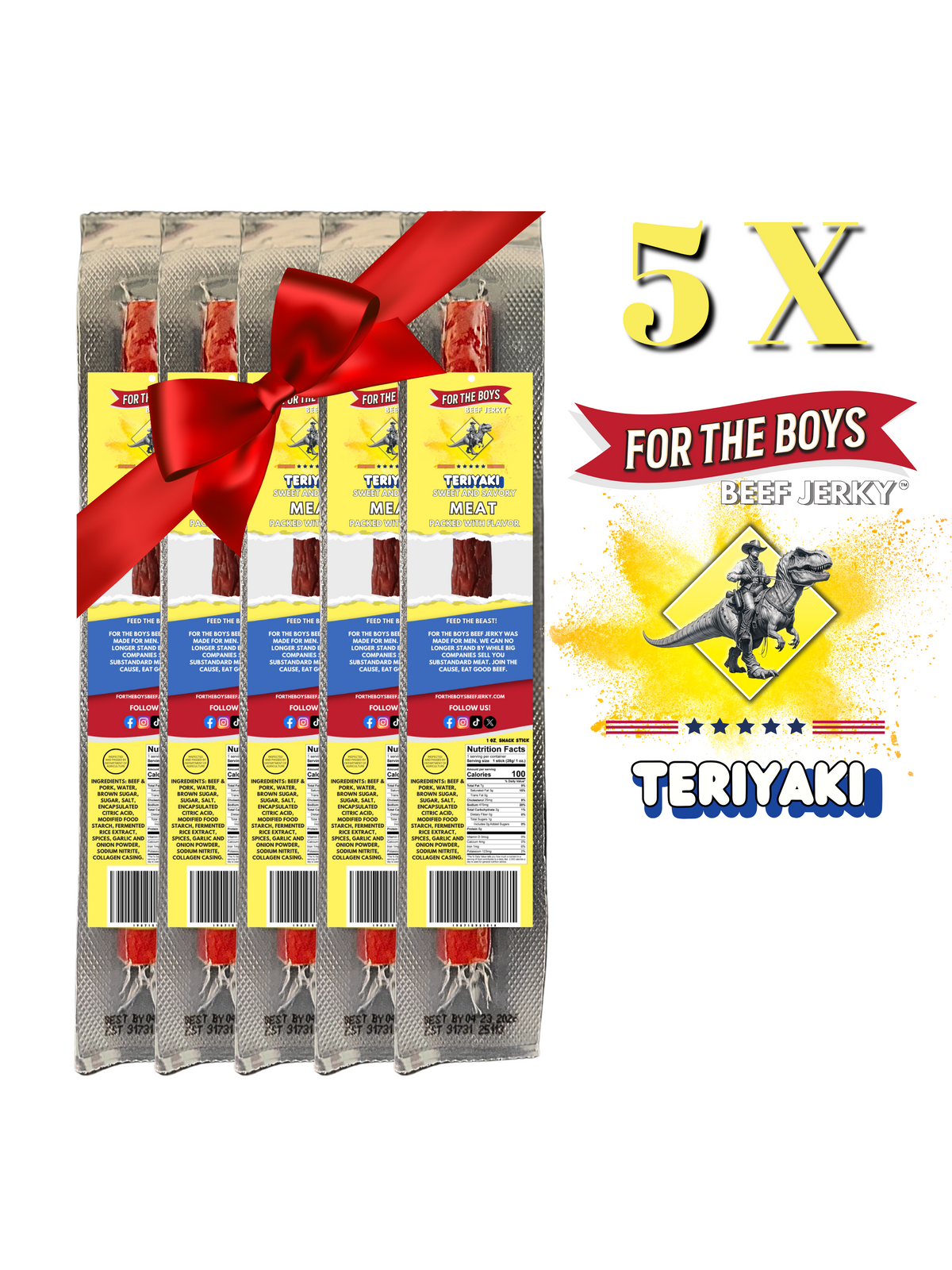 Beef Sticks – For The Boys Beef Jerky