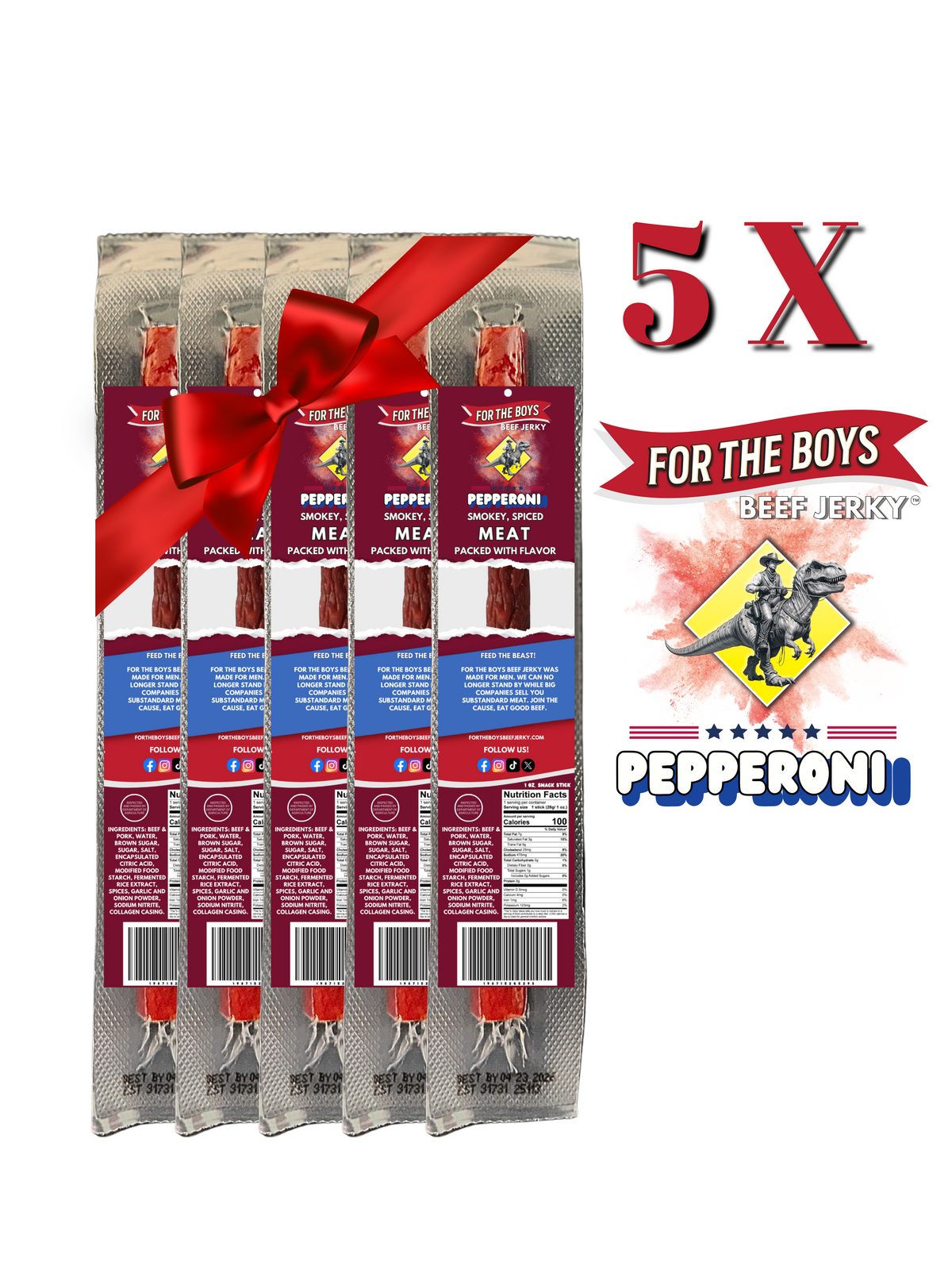 Beef Sticks – For The Boys Beef Jerky